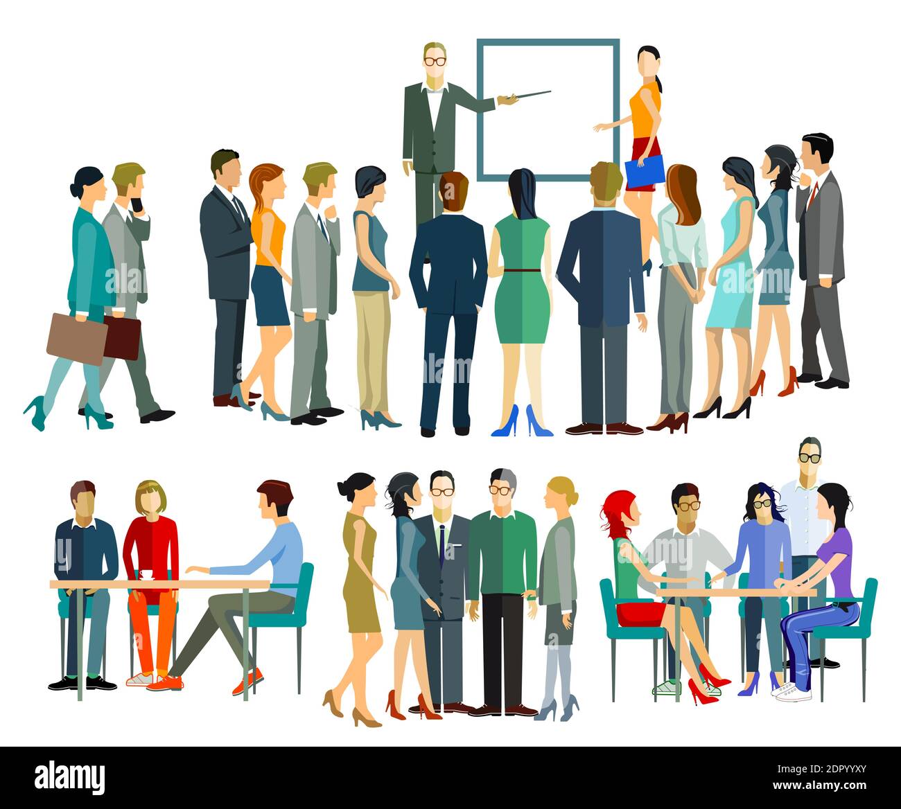 Connection lecture Stock Vector Images - Alamy