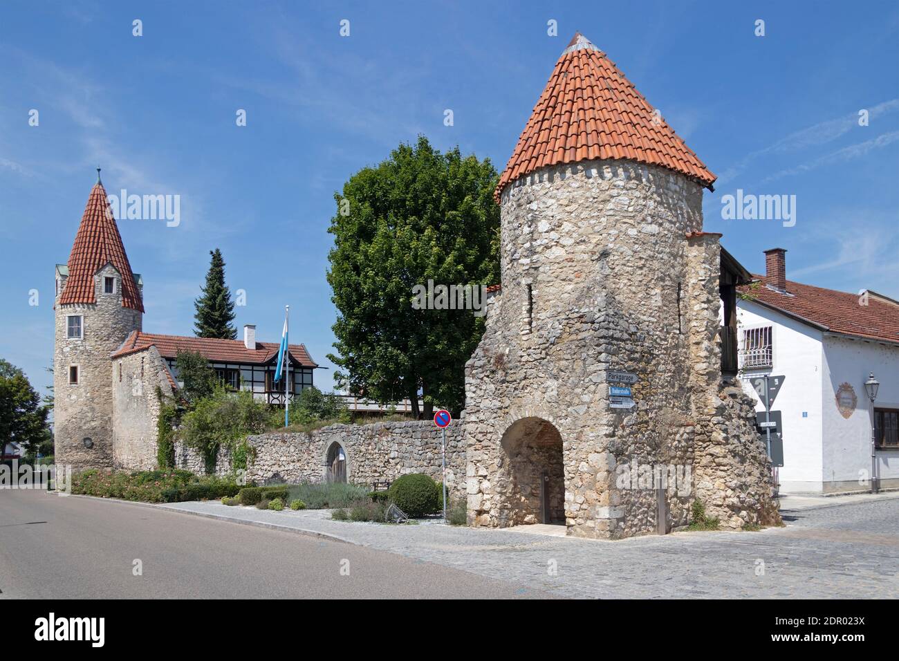 Maderturm, Abensberg, Lower Bavaria, Bavaria, Germany Stock Photo - Alamy