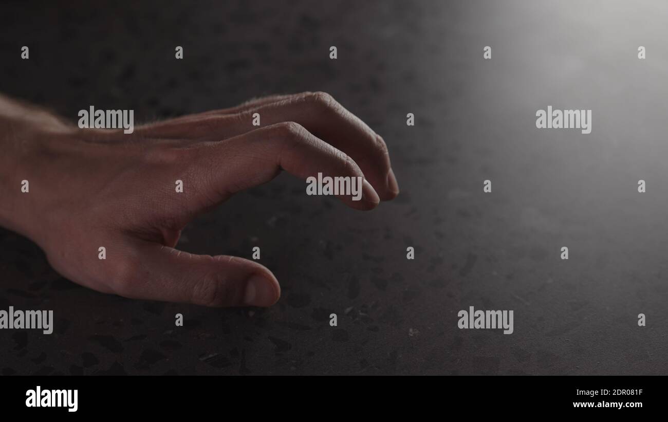 Fingers tapping on table hi-res stock photography and images - Alamy