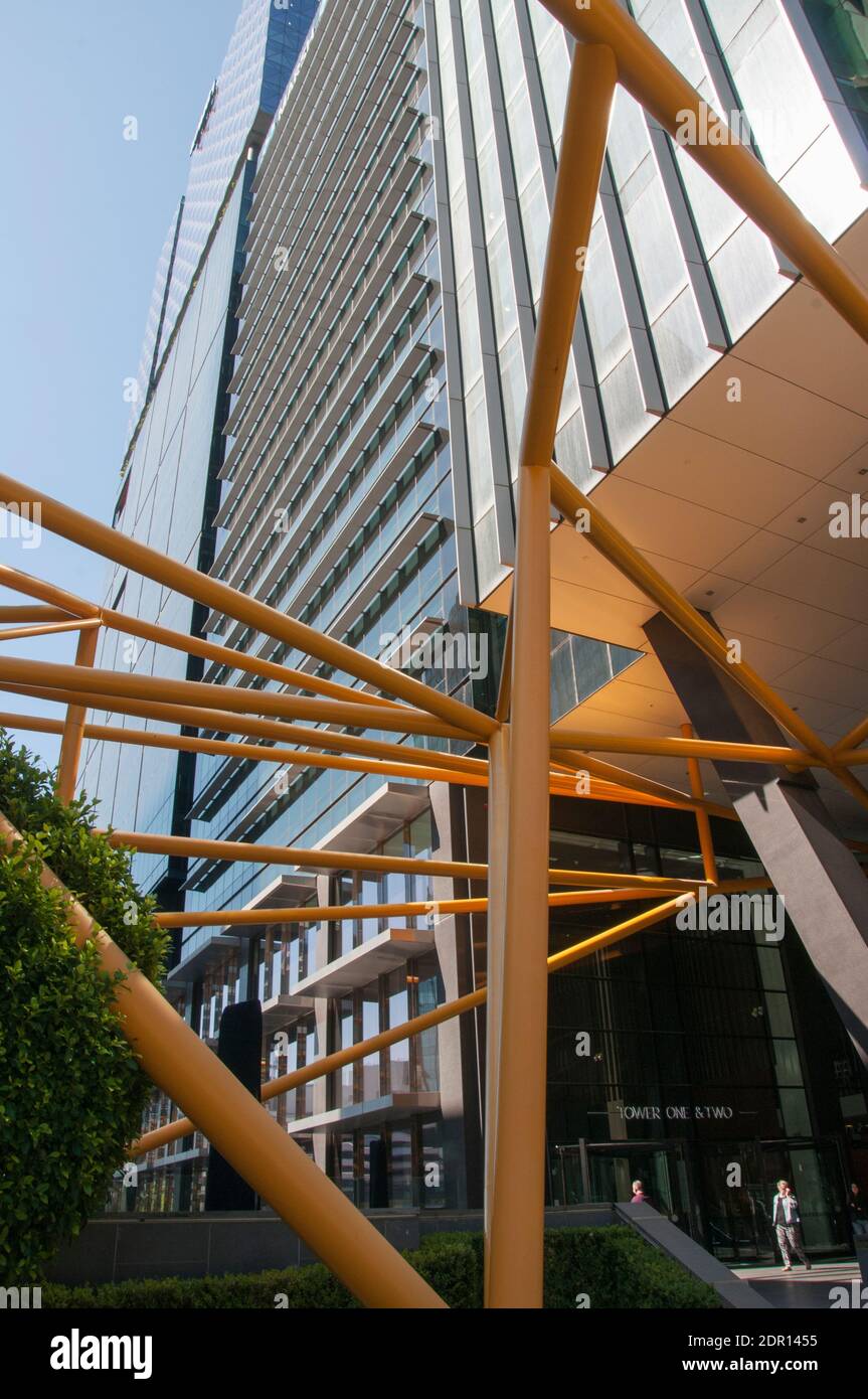 Collins Square Building on Collins Street West in Melbourne's Docklands ...