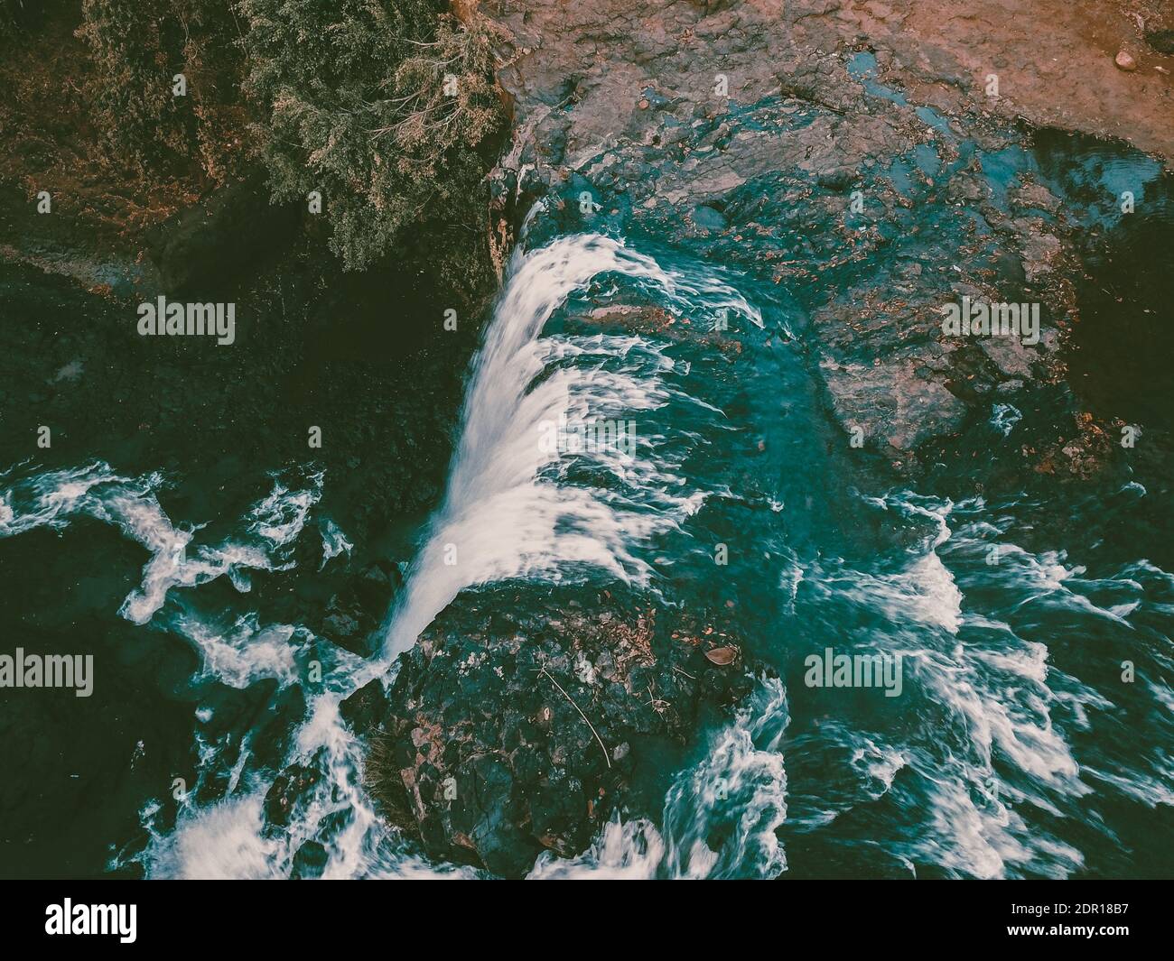 Amazing Droneshot Of Bousra Waterfall Which Is Hidden Gem In Cambodia ...