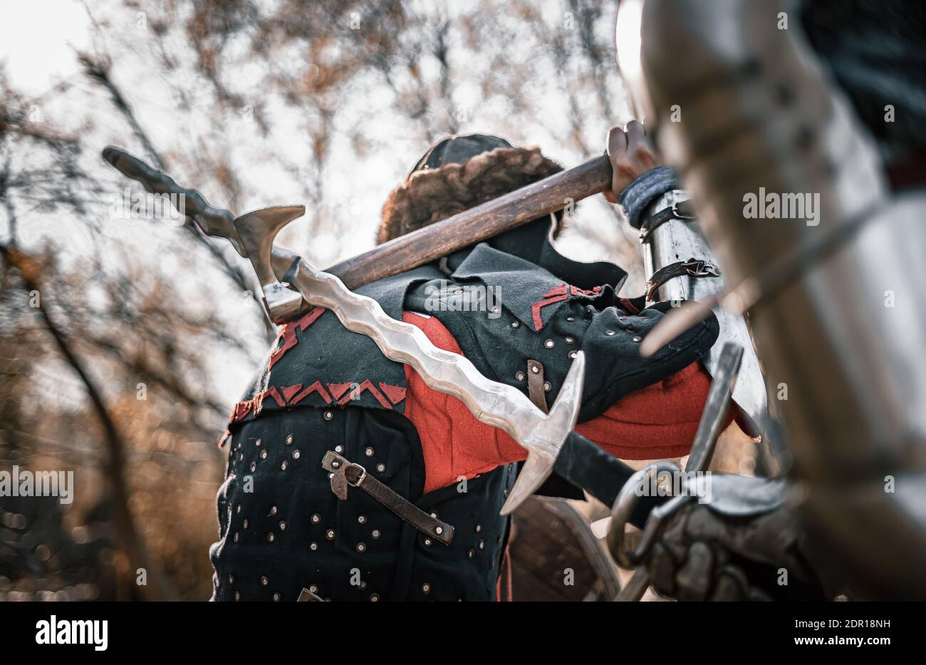 Warriors Fighting High Resolution Stock Photography and Images - Alamy