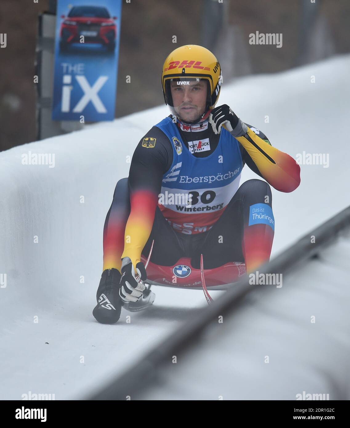 Winterberg, Germany. 20th Dec, 2020. Luge: Men's World Cup, 2nd run ...