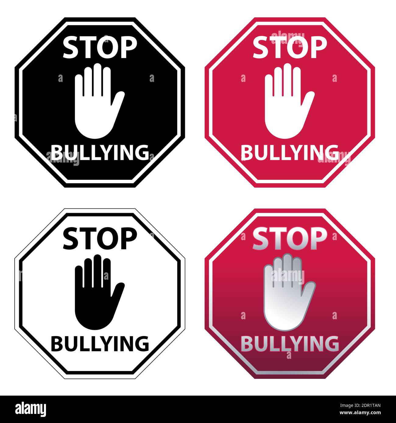Cyber bullying illustration Cut Out Stock Images & Pictures - Alamy