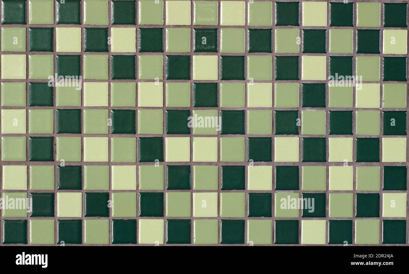 A texture of a square grid small tile wall for wallpaper or backgrounds ...