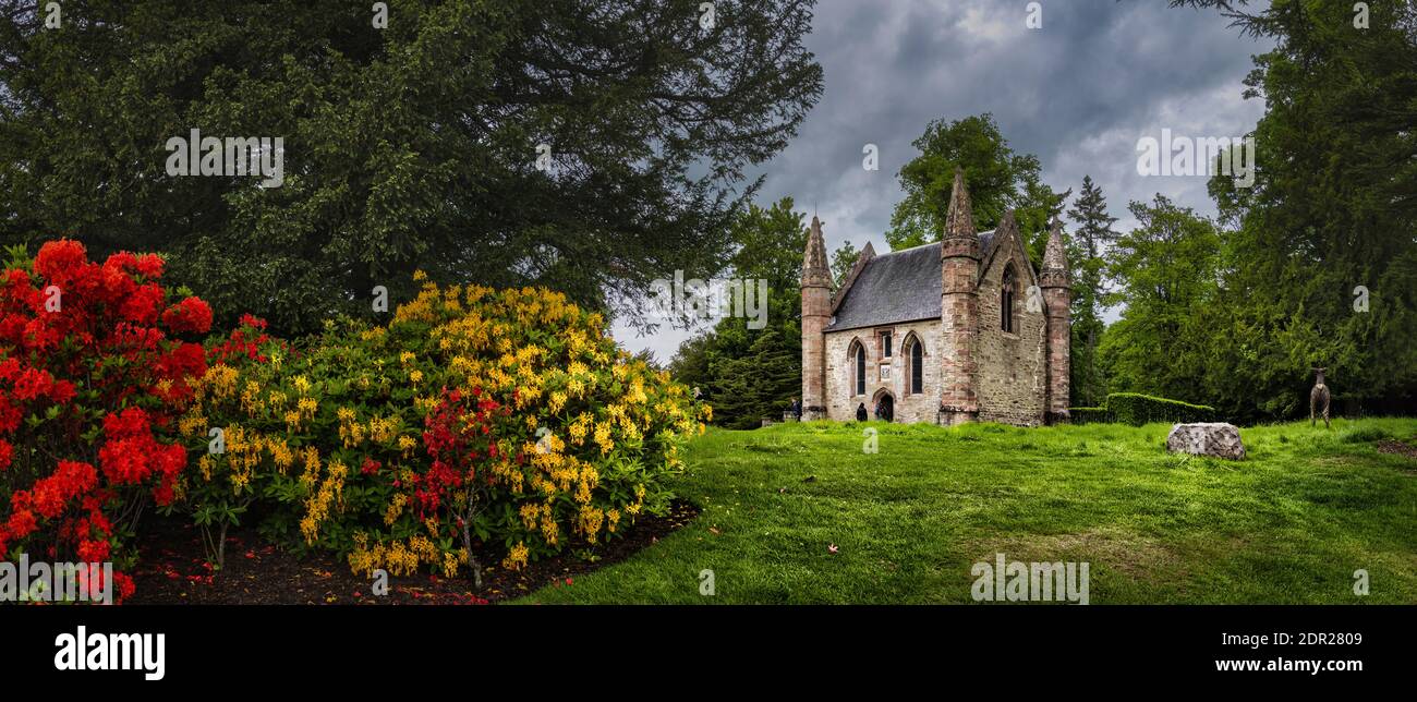 Scone Palace, Moot Hill is the inauguration site of the Scottish Kings ...