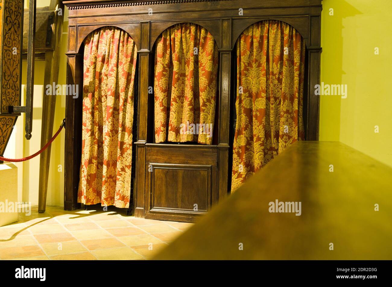 Confessional Of A Church High Resolution Stock Photography and Images ...