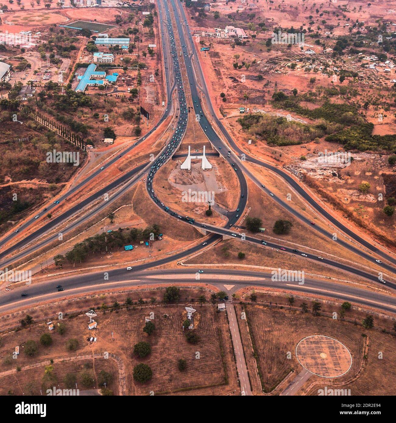 Abuja nigeria aerial hi-res stock photography and images - Alamy