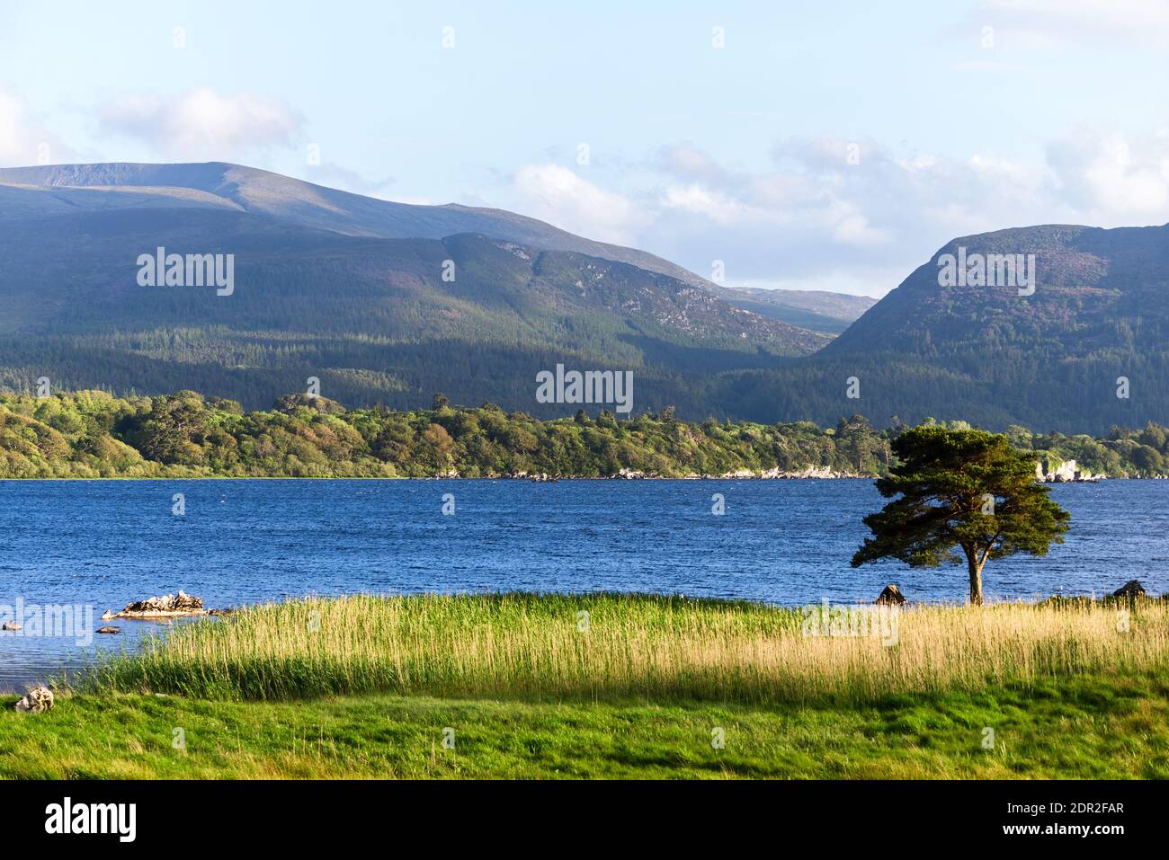 Clouds and mountains, amazing nature of Ireland in Killarney National ...