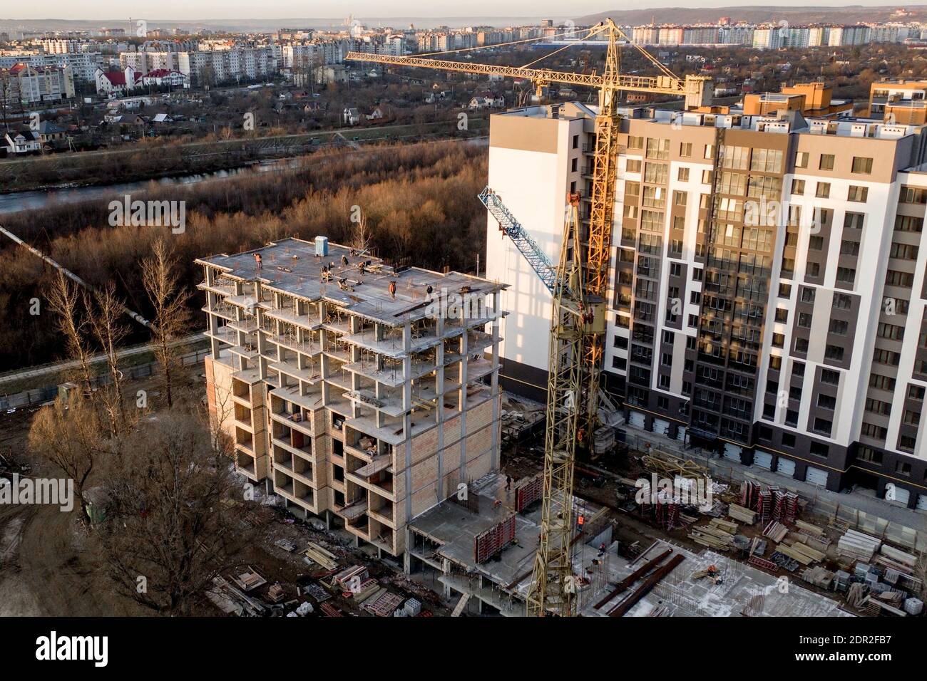 Construction and construction of high-rise buildings, the construction ...