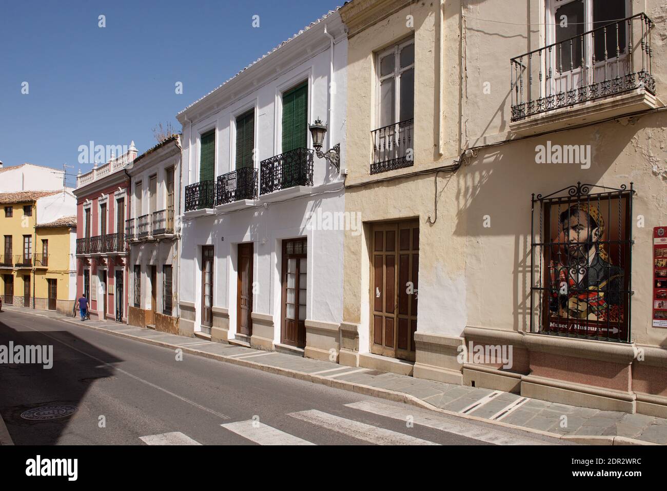 Traditional Street in Ronda, Spain Stock Photo - Alamy