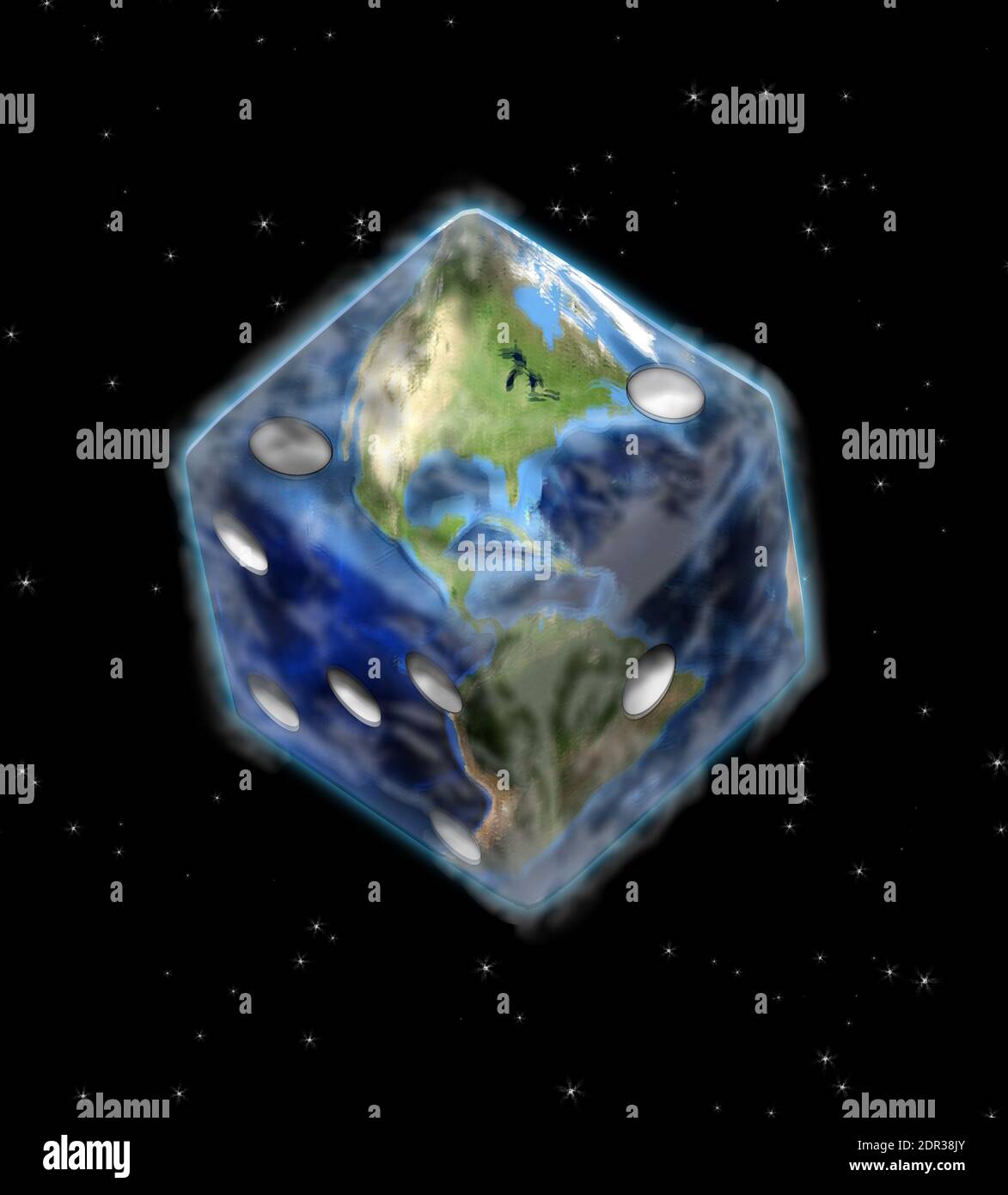 Planet earth spinning in space hi-res stock photography and images - Alamy