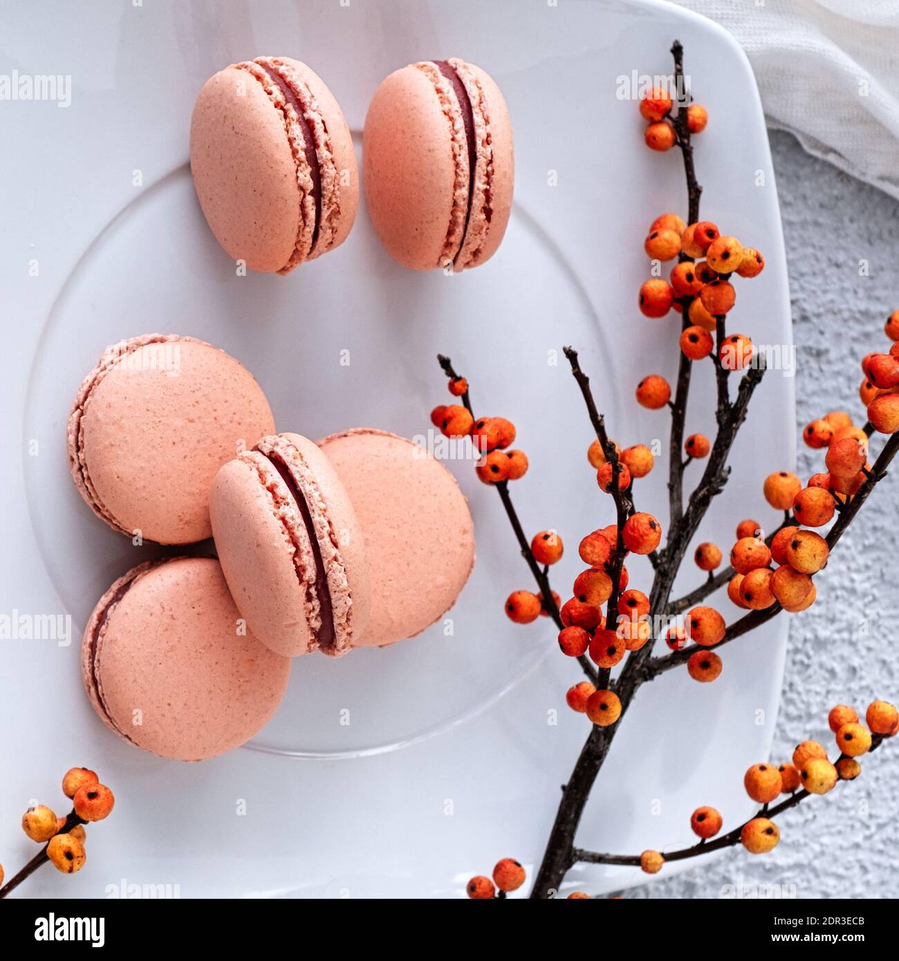 Apricot fancy cake hi-res stock photography and images - Alamy