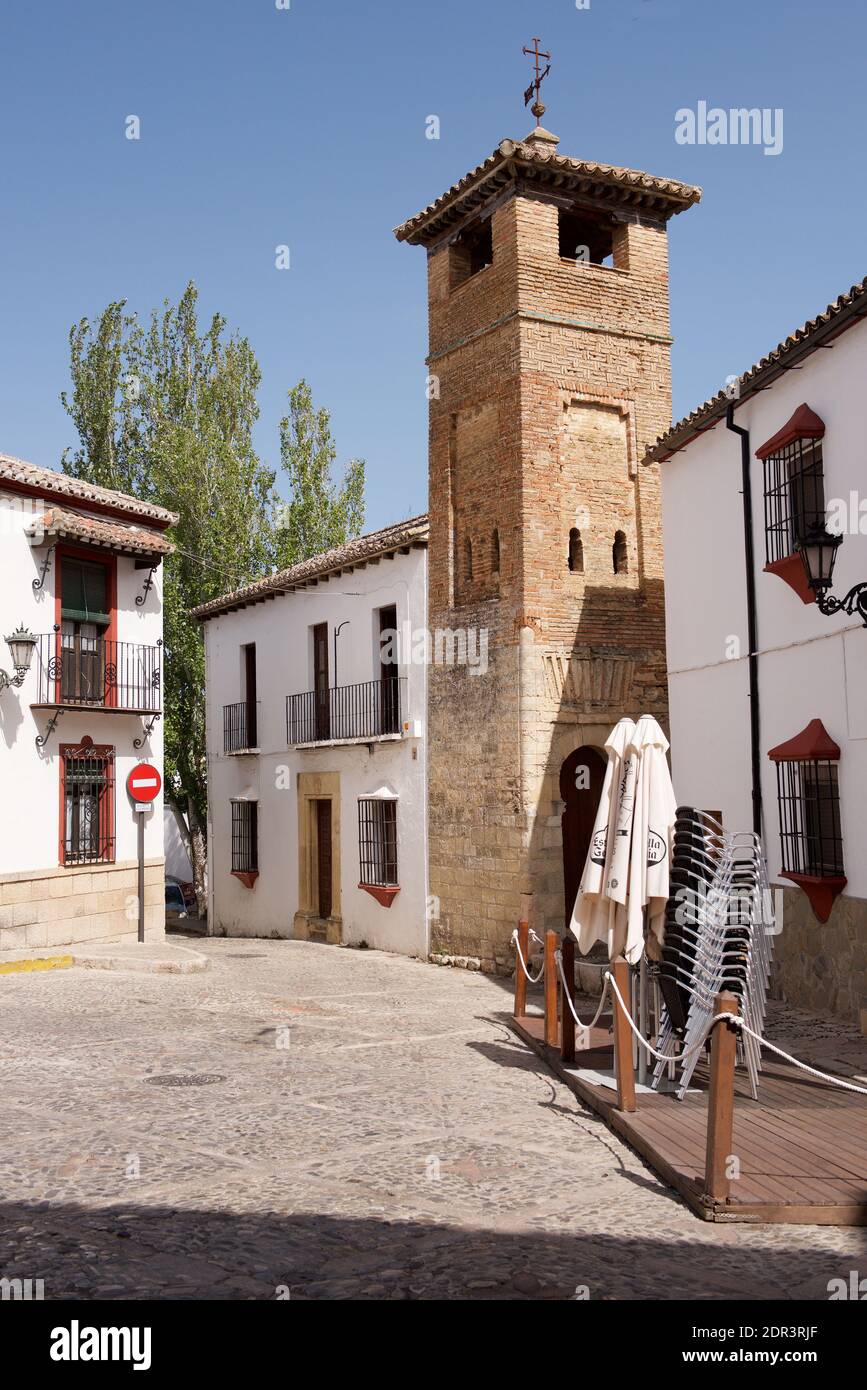 Traditional Street in Ronda, Spain Stock Photo - Alamy