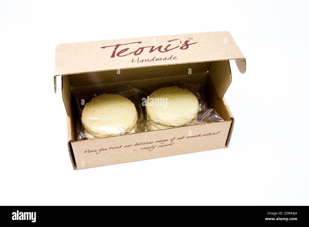 Teoni's Cookies - All Butter Shortbread Biscuits Stock Photo - Alamy