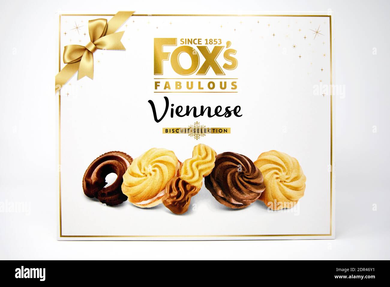 Fox's Fabulous Viennese Biscuit Selection Stock Photo - Alamy