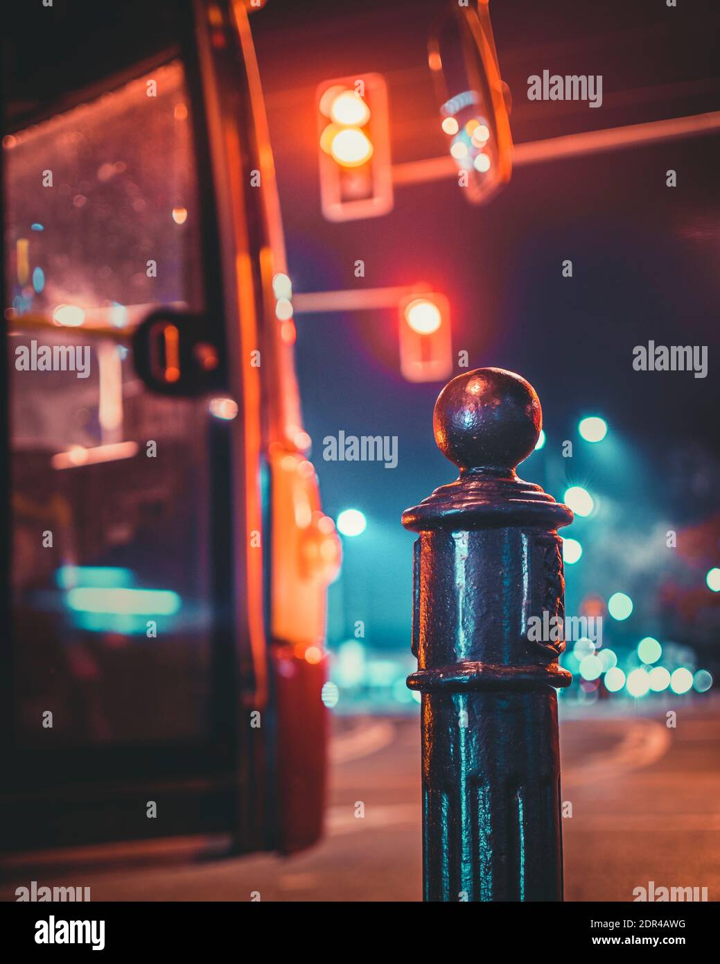 Electric bollard street hi-res stock photography and images - Alamy