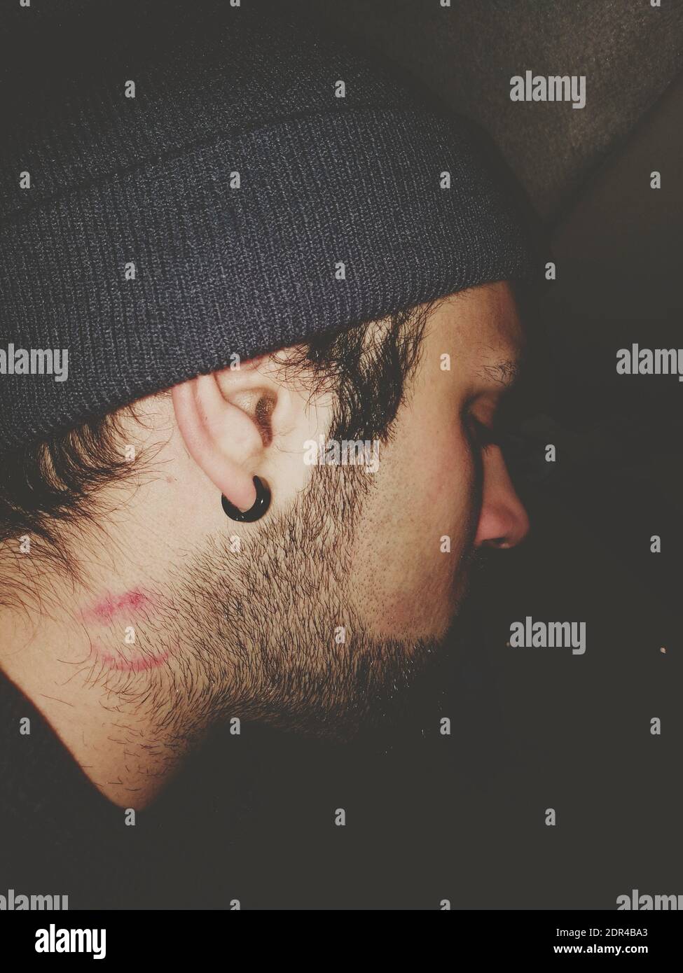Man bite neck hi-res stock photography and images - Alamy