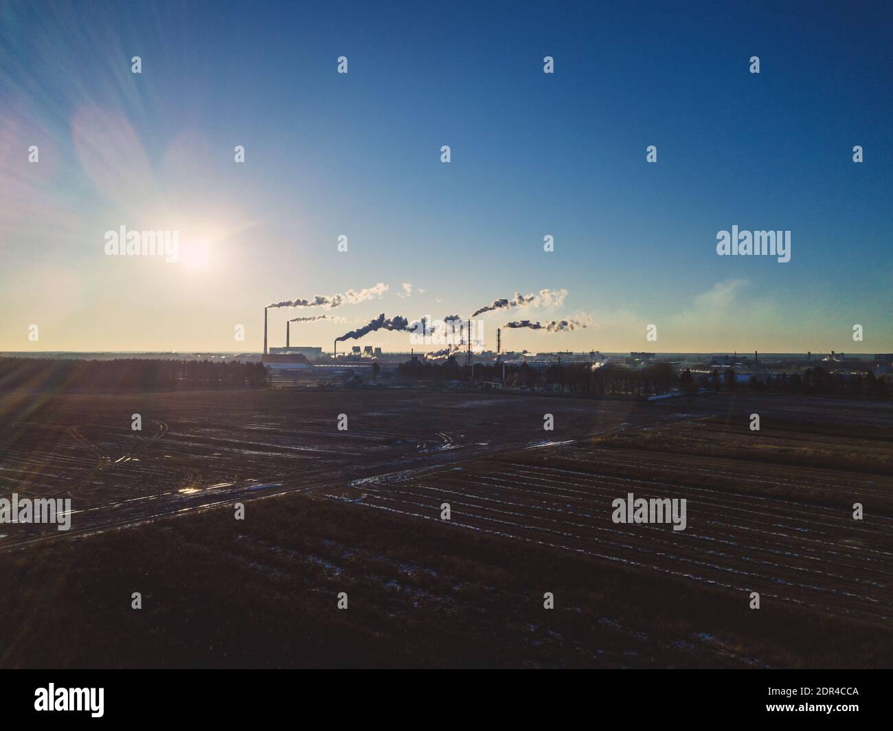 Smoke from pipe factories photo hi-res stock photography and images - Alamy