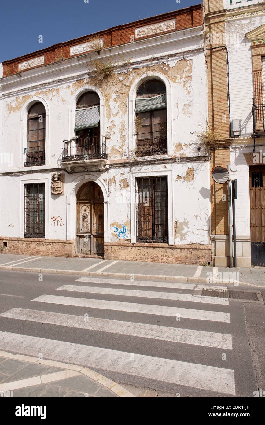 Traditional Street in Ronda, Spain Stock Photo - Alamy