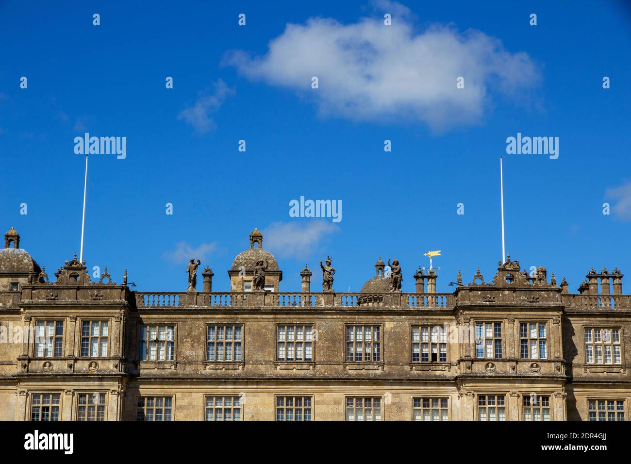 LONGLEAT, UK - AUGUST 26, 2020. Longleat is an English stately home and ...
