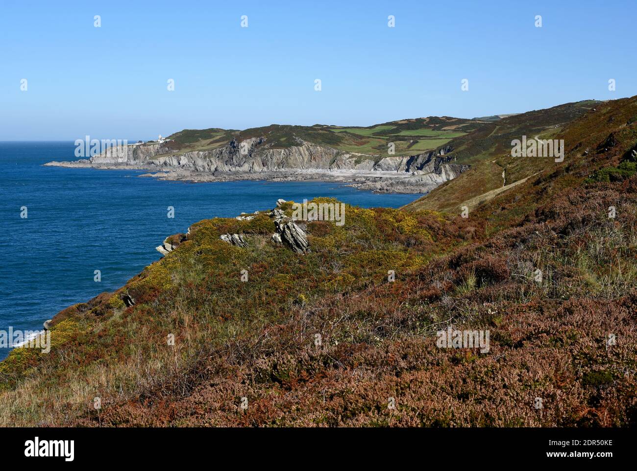 Approaching Morte Point, Morthoe, North Devon, England Stock Photo - Alamy