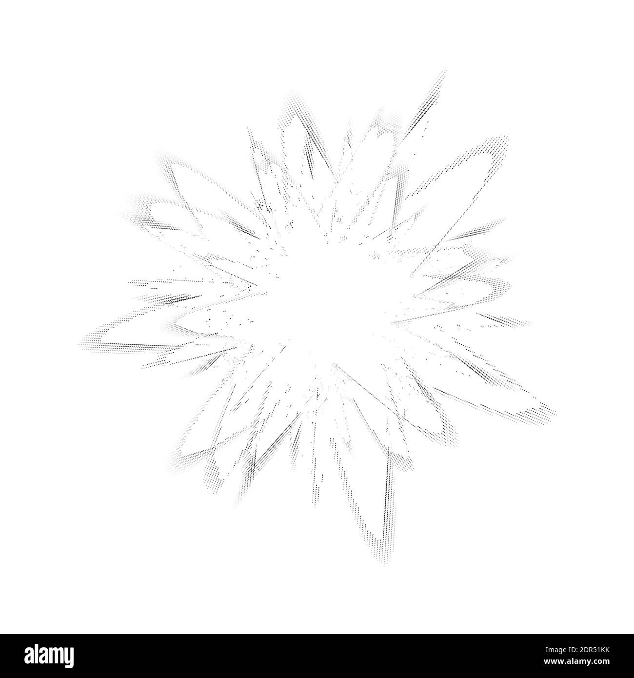 Explode Flash, Cartoon Explosion, Star Burst Isolated on White ...