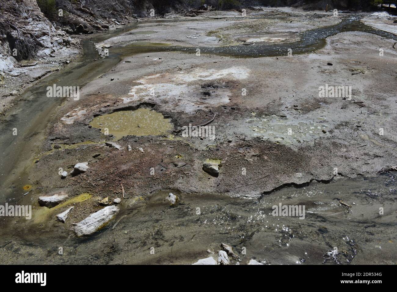 Waiotapu Thermal Wonderland Stock Photo - Alamy