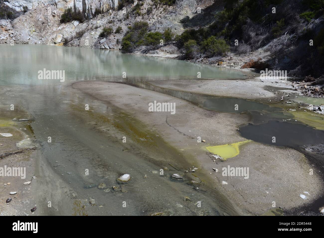 Waiotapu Thermal Wonderland Stock Photo - Alamy