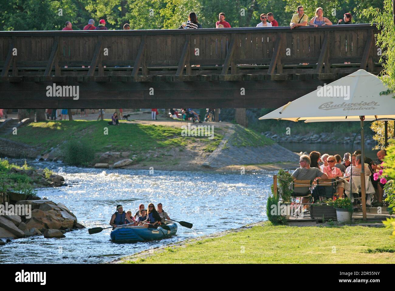 Vltava river canoe hi-res stock photography and images - Alamy