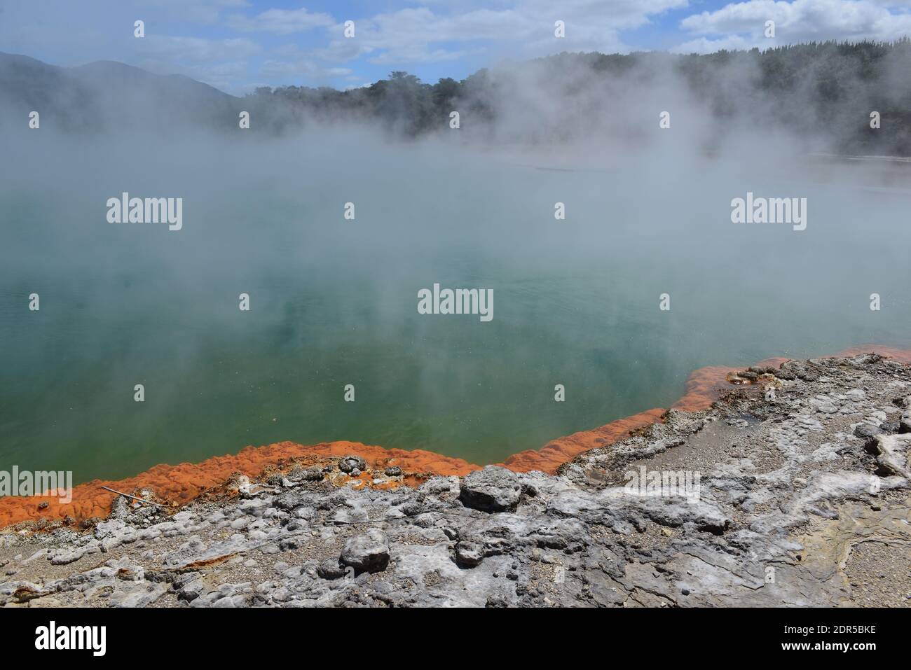 Waiotapu Thermal Wonderland Stock Photo - Alamy