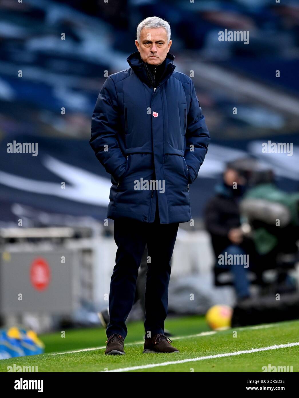Tottenham Hotspur manager Jose Mourinho during the Premier League match ...
