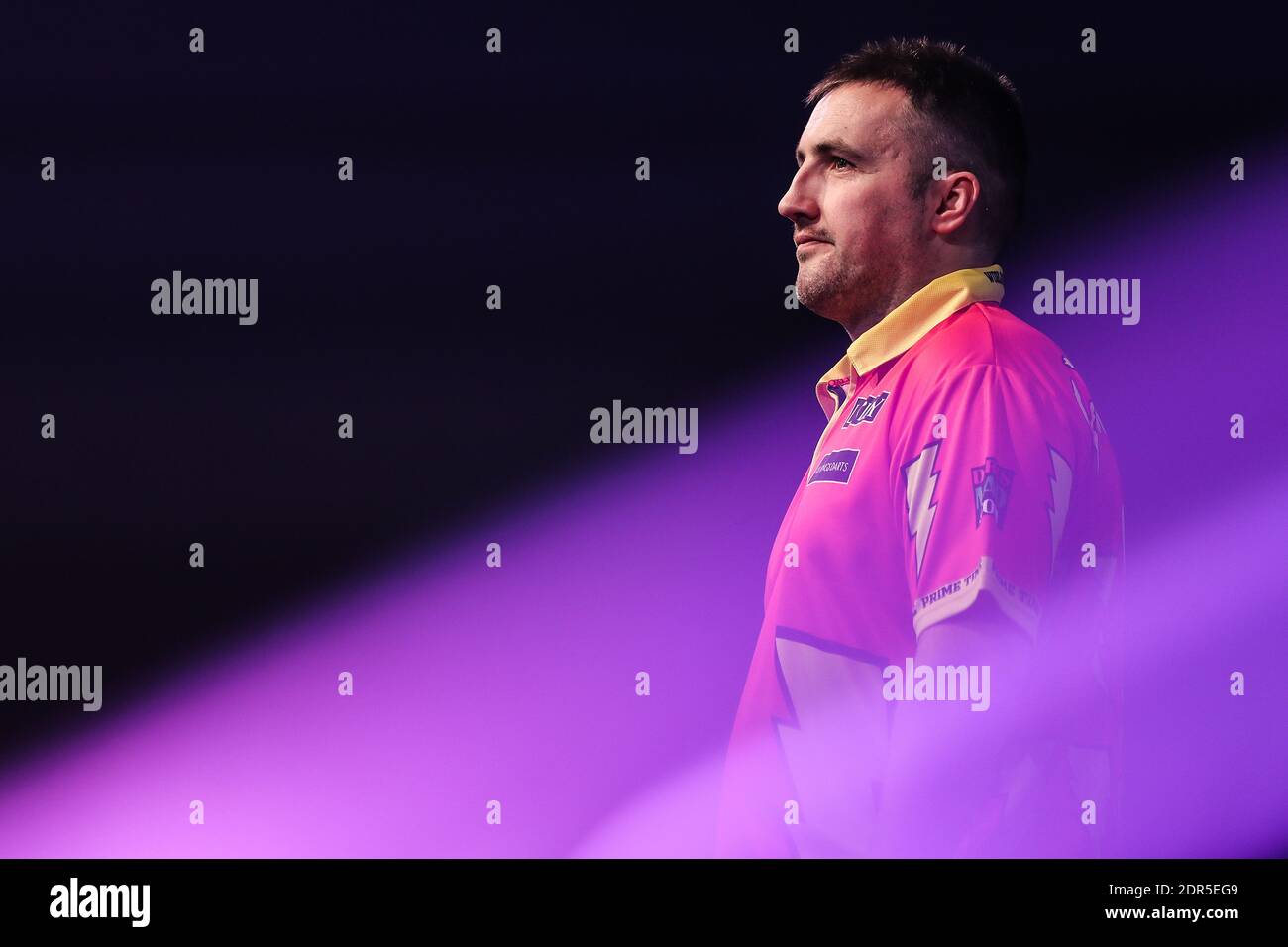 Matthew Edgar gets ready to walk towards the stage during day six of ...