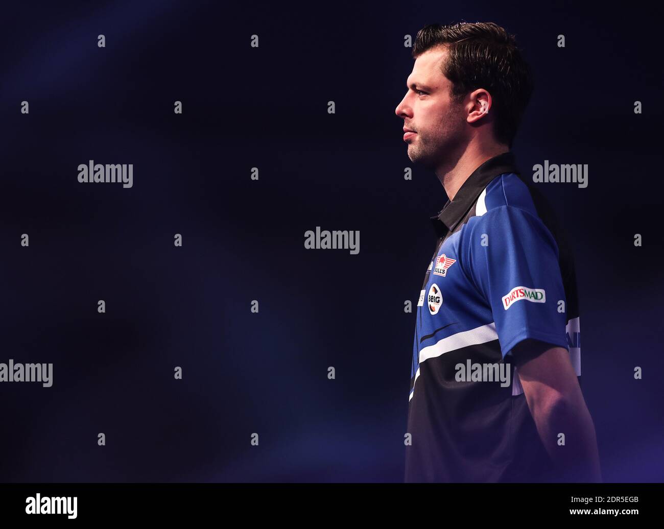 Maik Kuivenhoven gets ready to walk to the stage during day six of the ...