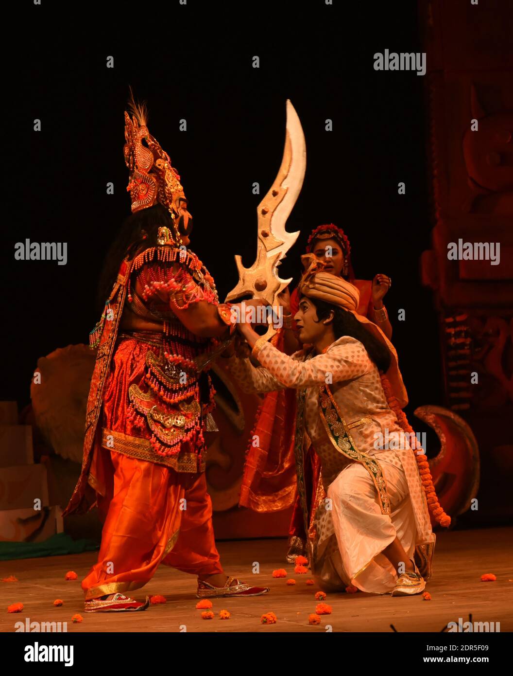 Guwahati, Assam, India. 19th Dec, 2020. Indian artists perform Raas ...