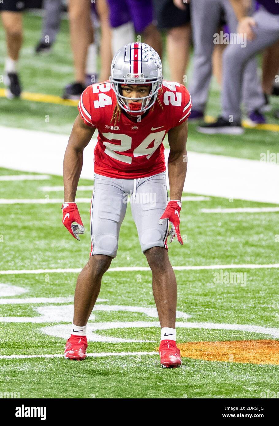 Indianapolis, Indiana, USA. 19th Dec, 2020. Ohio State defensive back ...