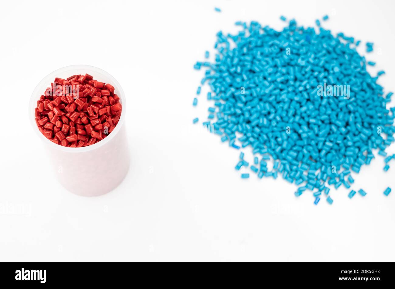 Plastic granules close up for holding,Colorful Plastic granules with ...