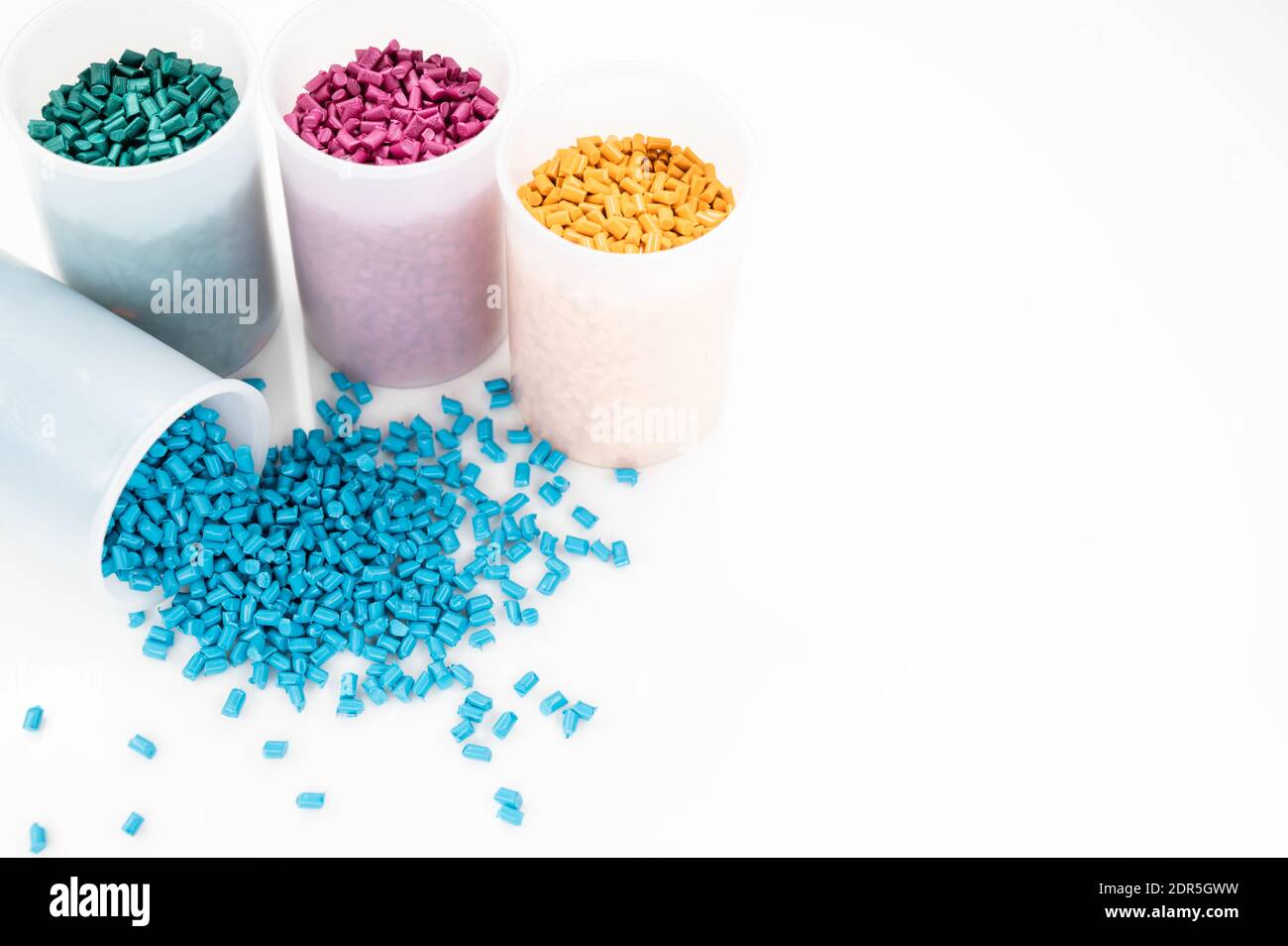 Plastic granules close up for holding,Colorful Plastic granules with ...