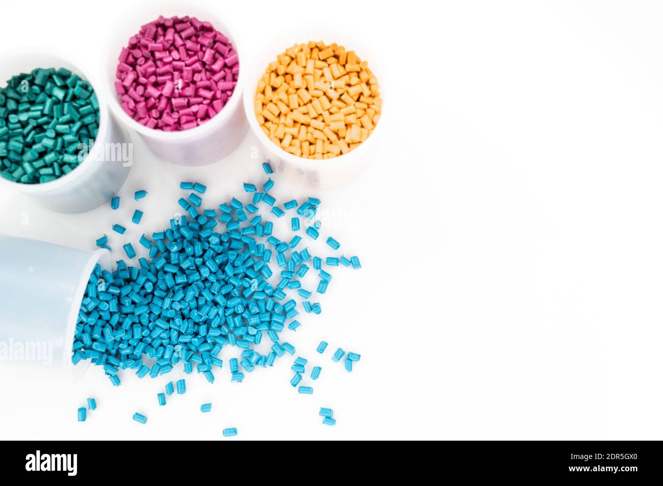 Plastic granules close up for holding,Colorful Plastic granules with ...
