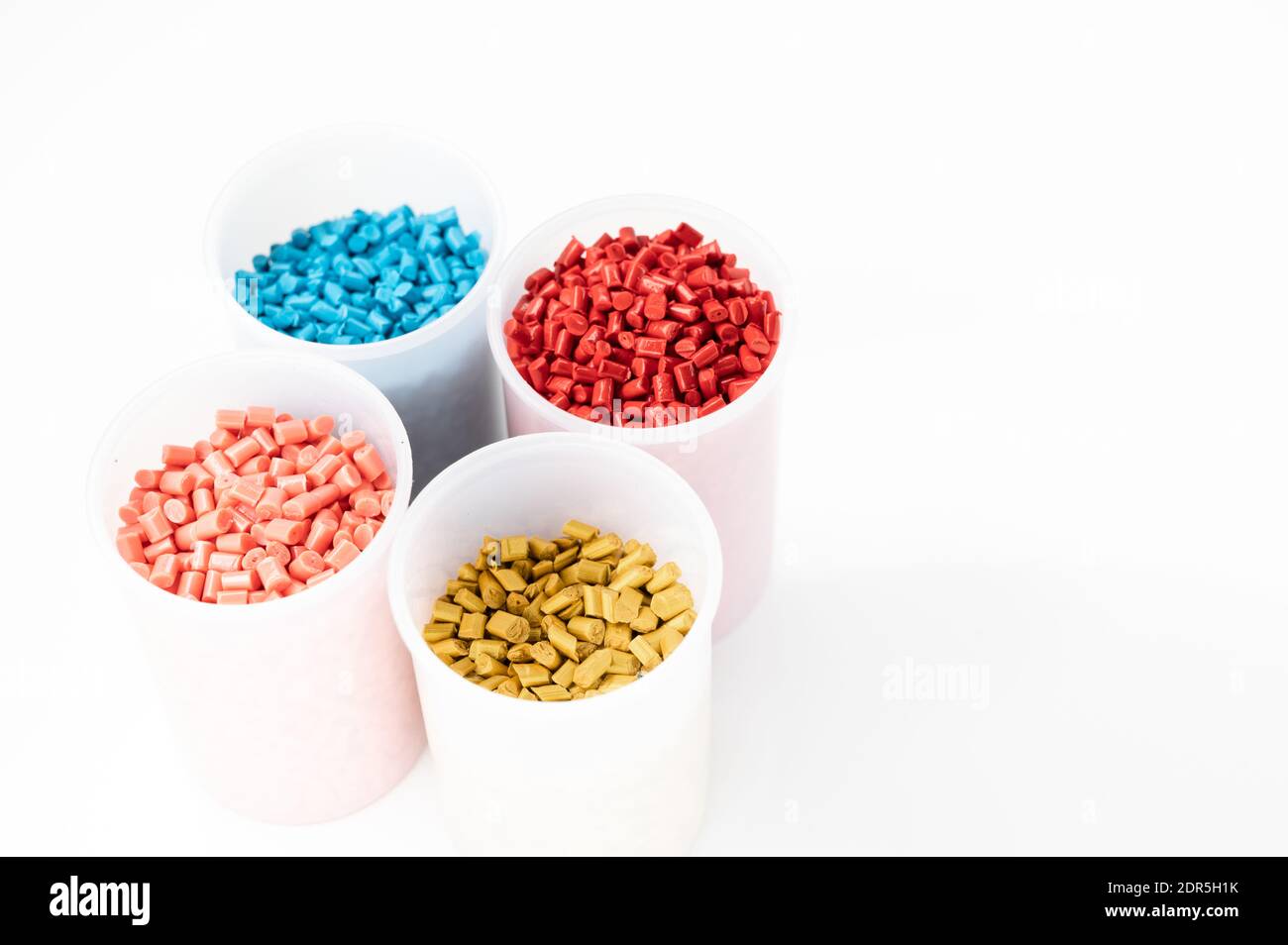 Plastic granules close up for holding,Colorful Plastic granules with ...