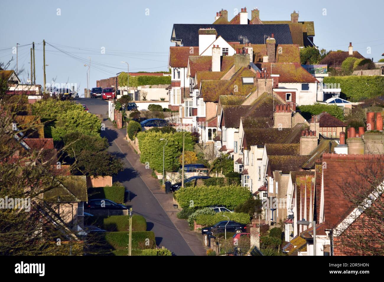 Street in Rottingdean Stock Photo - Alamy