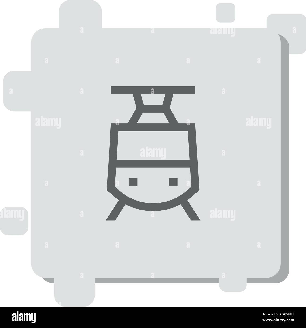 train vector icon modern simple vector illustration Stock Vector Image ...