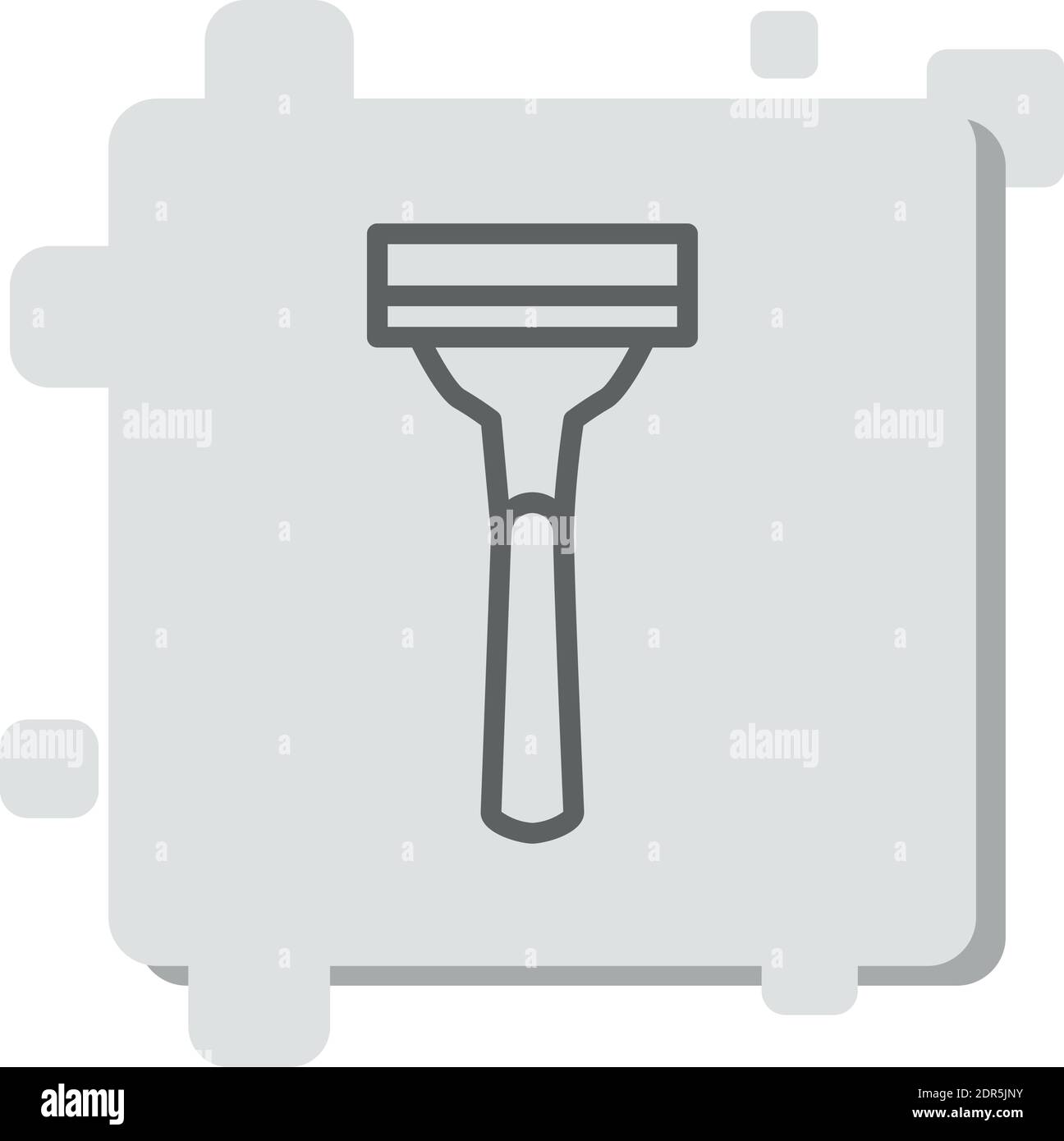razor vector icon modern simple vector illustration Stock Vector Image ...
