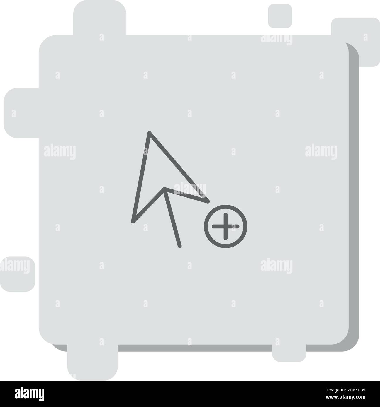 cursor vector icon modern simple vector illustration Stock Vector Image ...