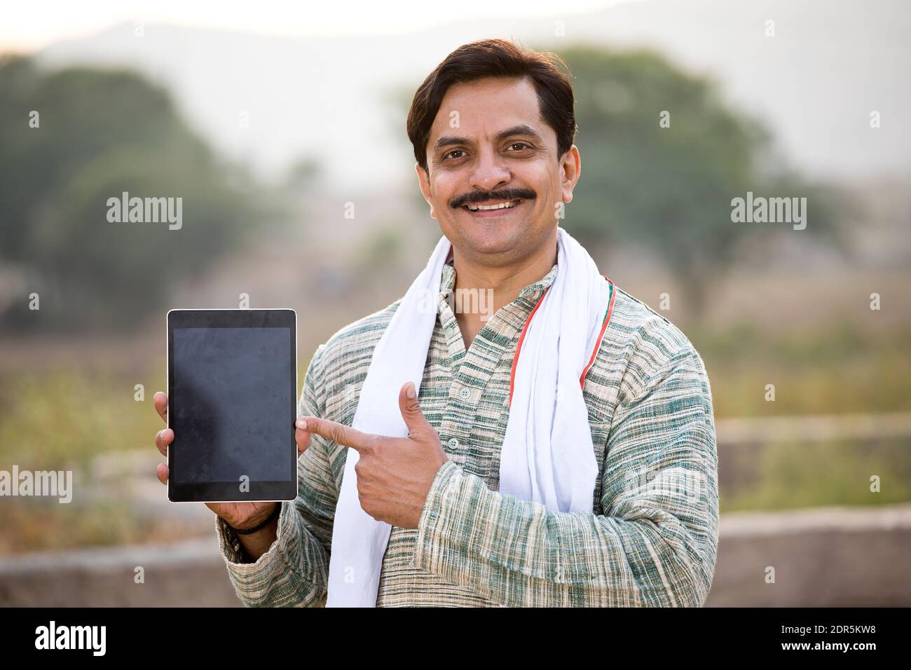 Indian farmer happy hi-res stock photography and images - Alamy