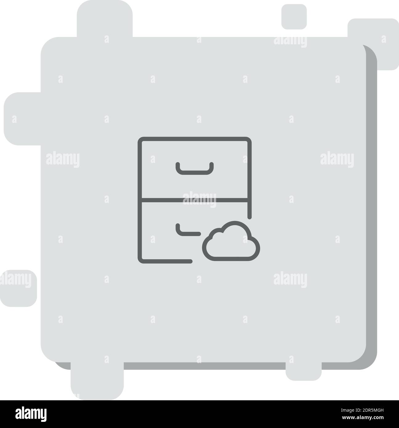 archive vector icon modern simple vector illustration Stock Vector ...