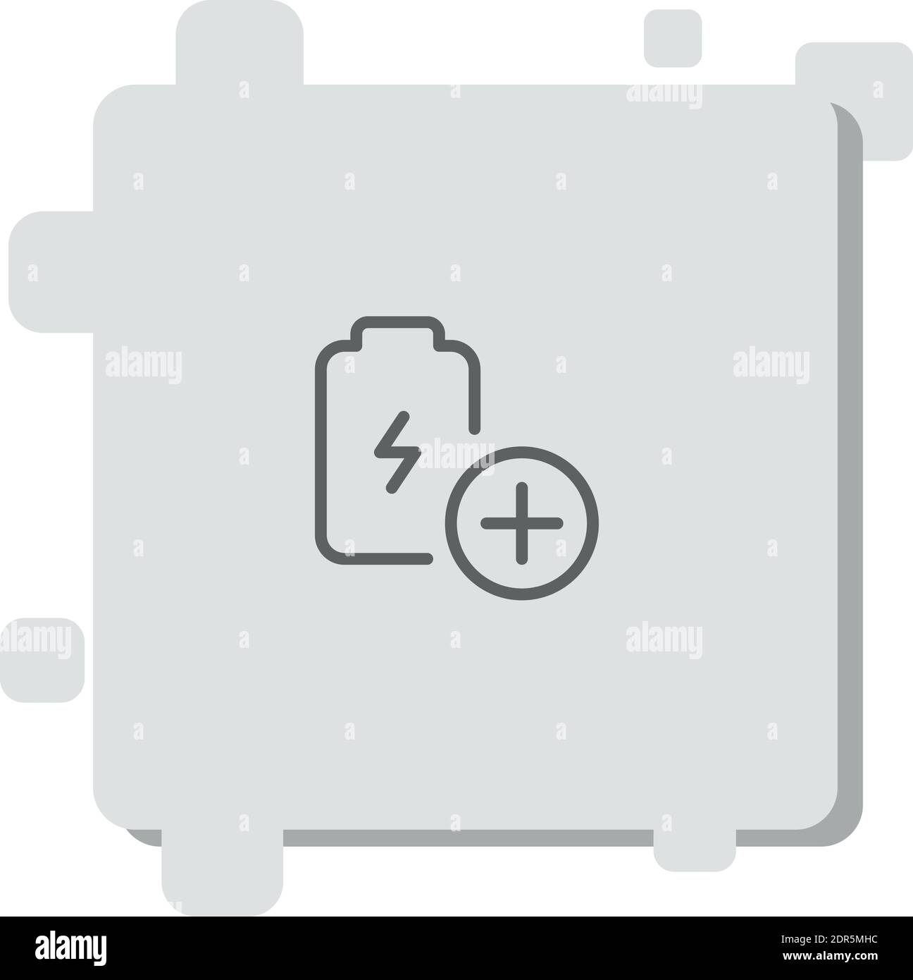 charging vector icon modern simple vector illustration Stock Vector ...