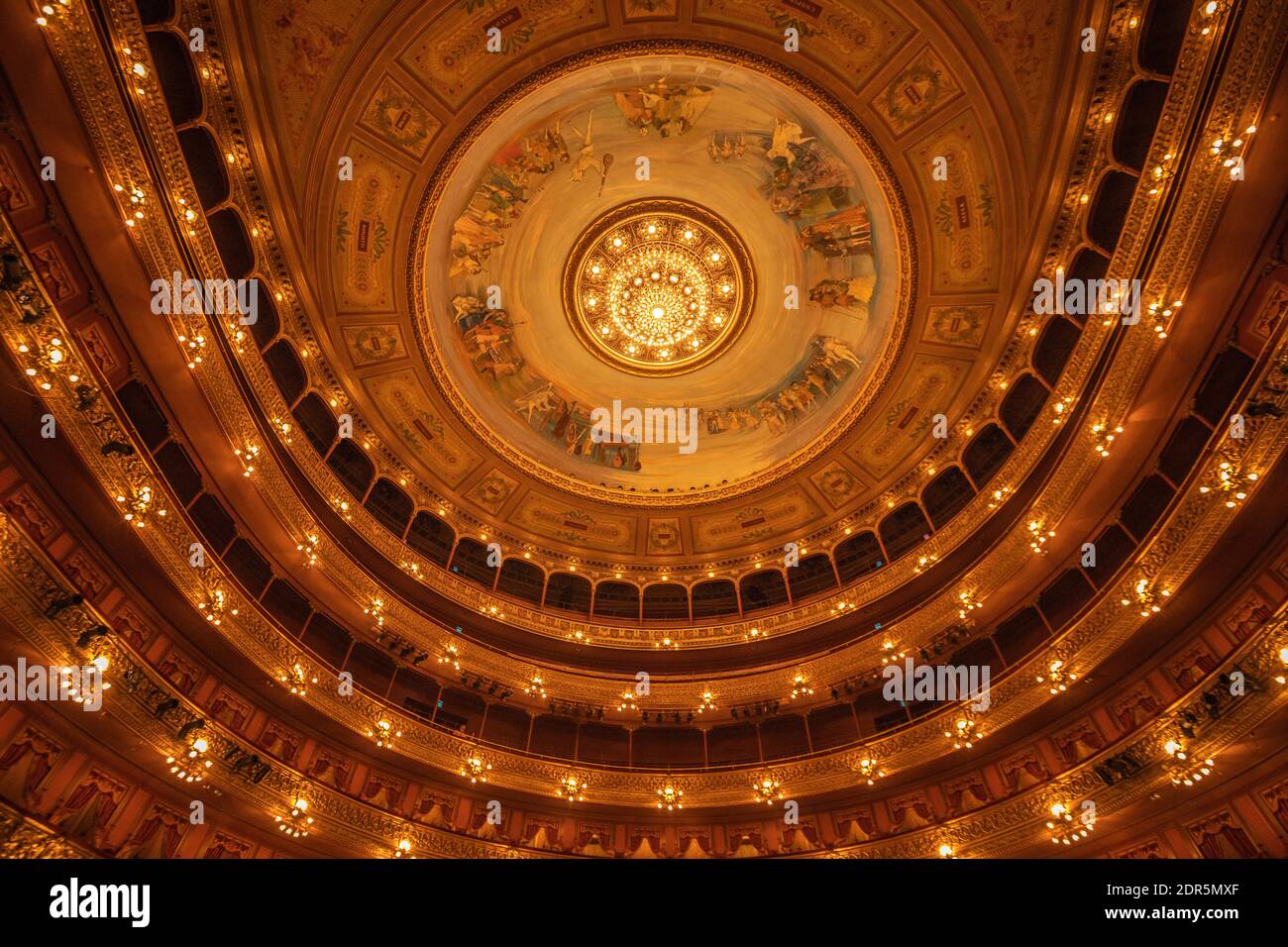 Inside Teatro Colon in Buenos Aires Stock Photo - Alamy