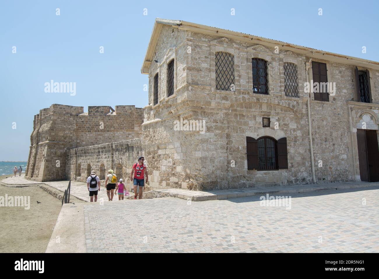 The medieval fort in Larnaca (Larnaka) of Cyprus Stock Photo - Alamy