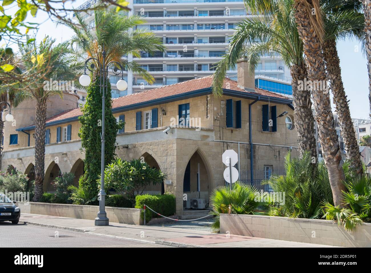 Building of Divisional Police Headquarters, in Larnaca city of Cyprus ...
